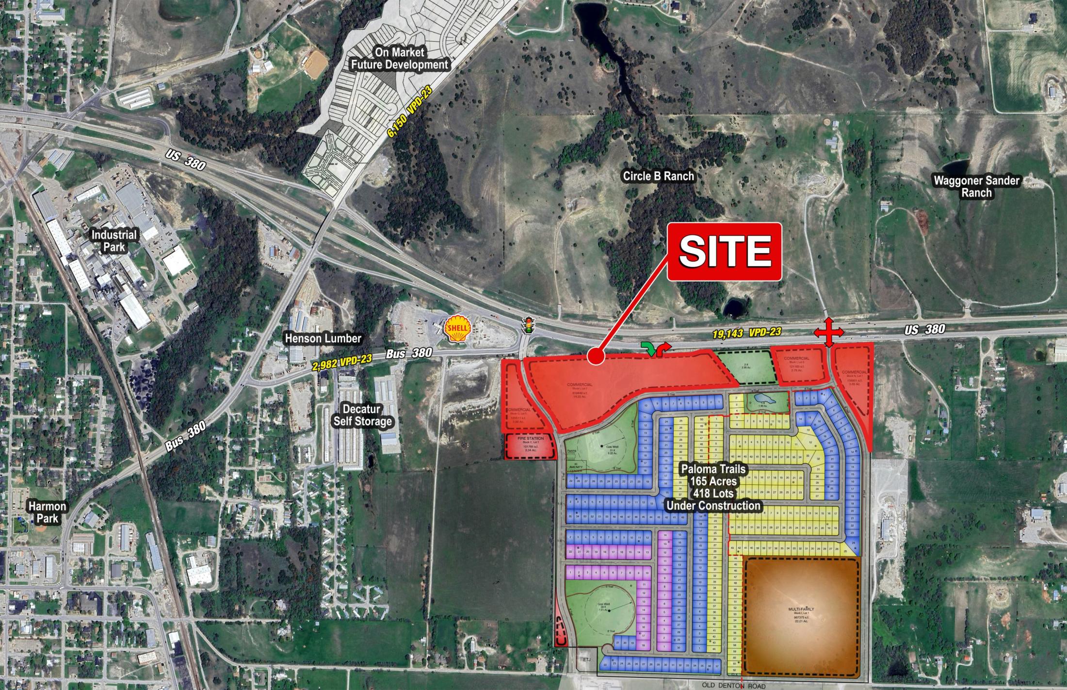 Paloma Trails | Decatur, Texas - Pads Available - SHOP Companies